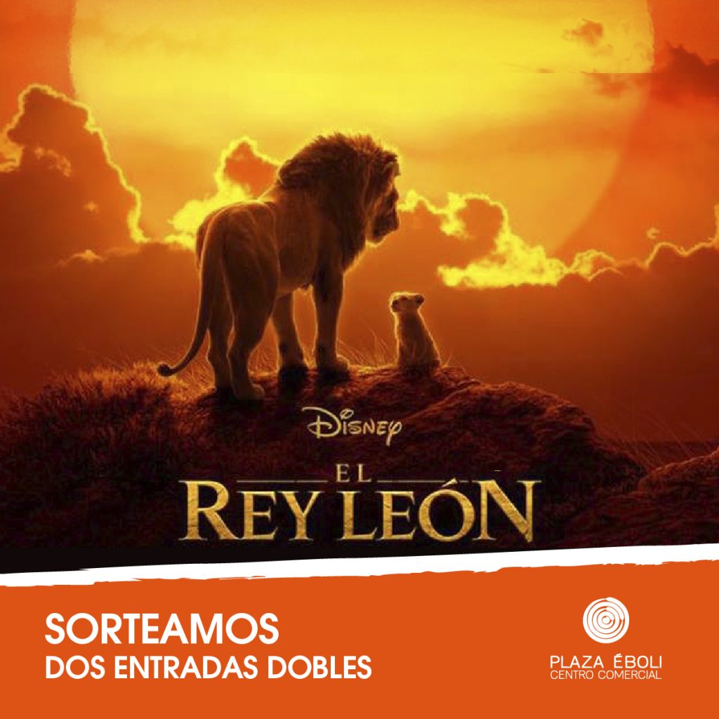 Sorteo entradas El Rey León - Plaza Éboli